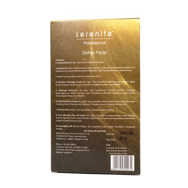 Define! Anti Aging Facial Kit - Serenite Professional