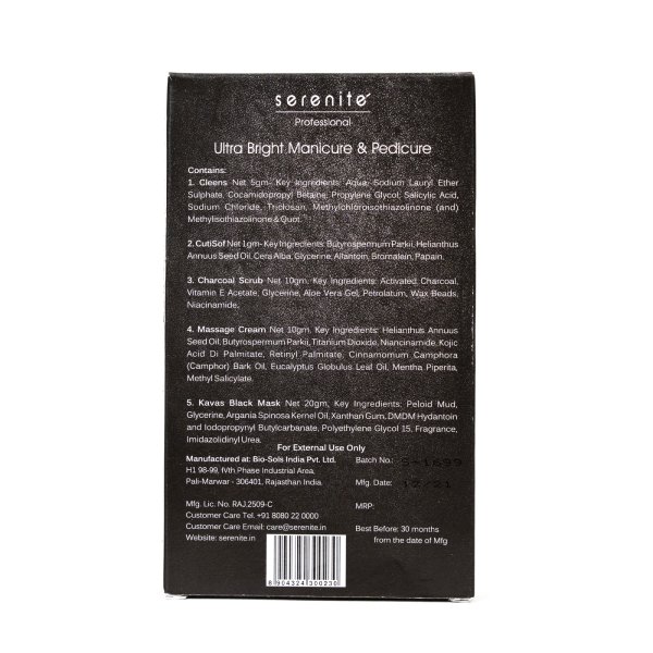 Ultra Bright Manicure Pedicure Kit - Serenite Professional